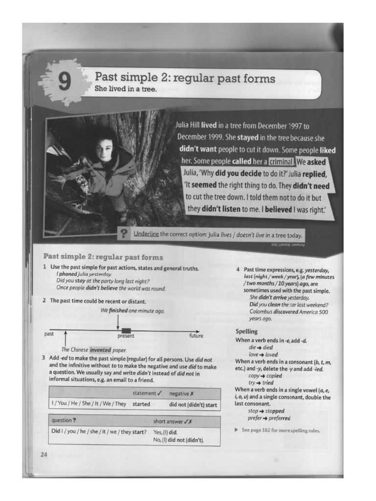 was were past simple (2) | PDF