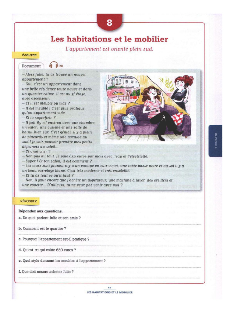 Lexique Le Logement | PDF