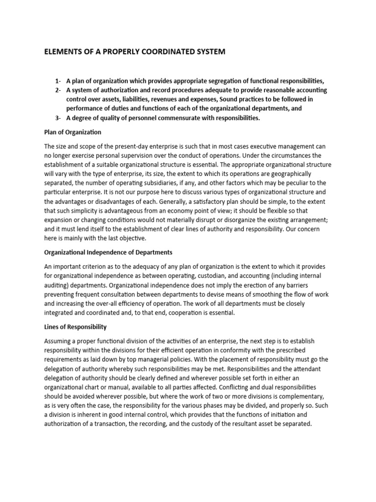 Interigation of Controlling Systems | PDF | Internal Control | Audit