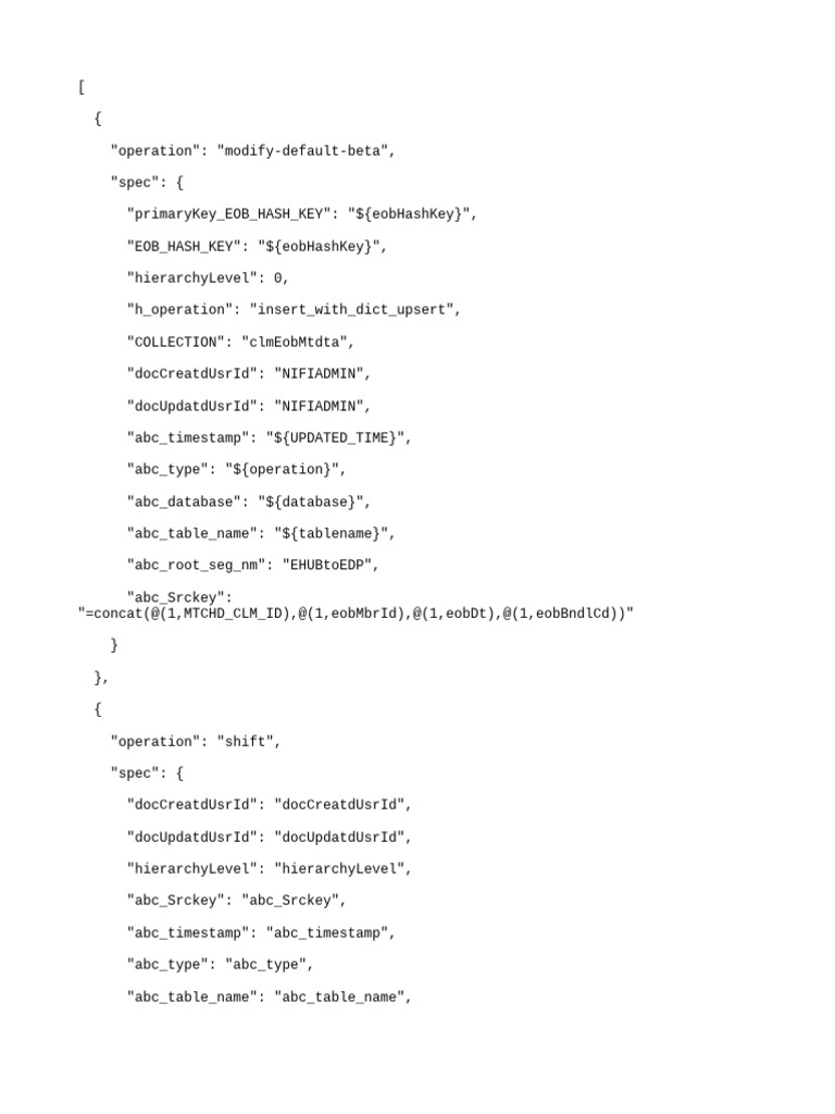 Jolt Transform | PDF | Data Management | Data Jolt Transform | PDF | Data Management | Data