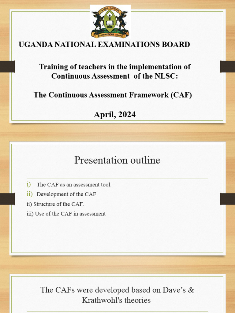 CAF April, 2024 | PDF | Learning | Adjective