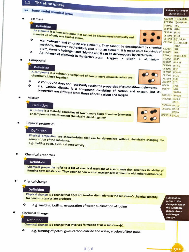 chem ch1 | PDF | Chemical Substances | Carbonate
