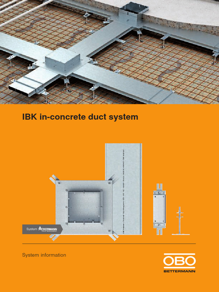 Im-Beton-Kanalsystem-IBK_en | PDF | Electrical Connector | Manufactured ...