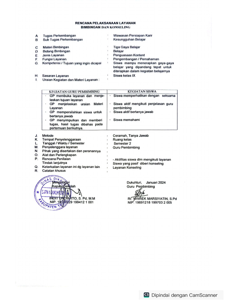 Perangkat Mengajar | PDF