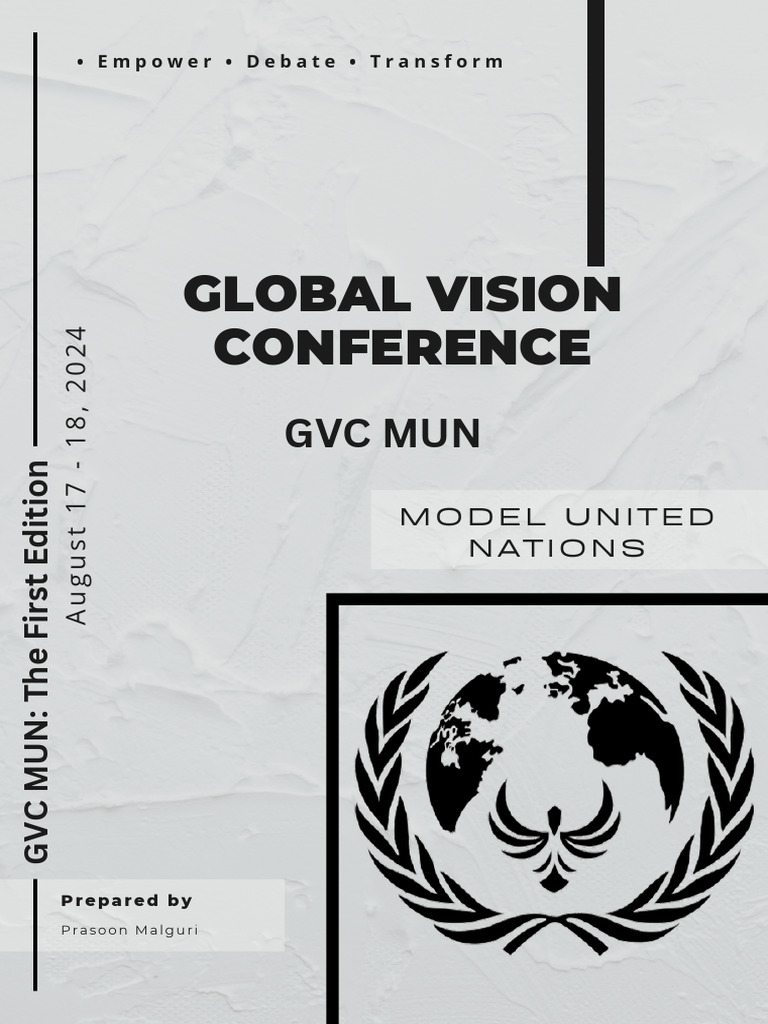 Global Vision Conference Brochure | PDF | International Relations