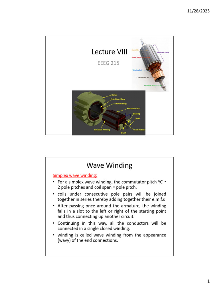 Lecture Slide 3 Pdf Electric Power Magnetism