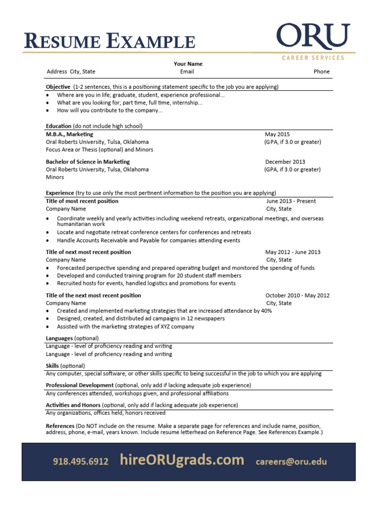 Resume-Example (2) . | PDF | Business