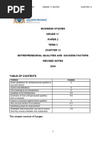 BUSINESS STUDIES GRADE 11 NOTES TERM 3 CHAPTER 13.edited | PDF ...