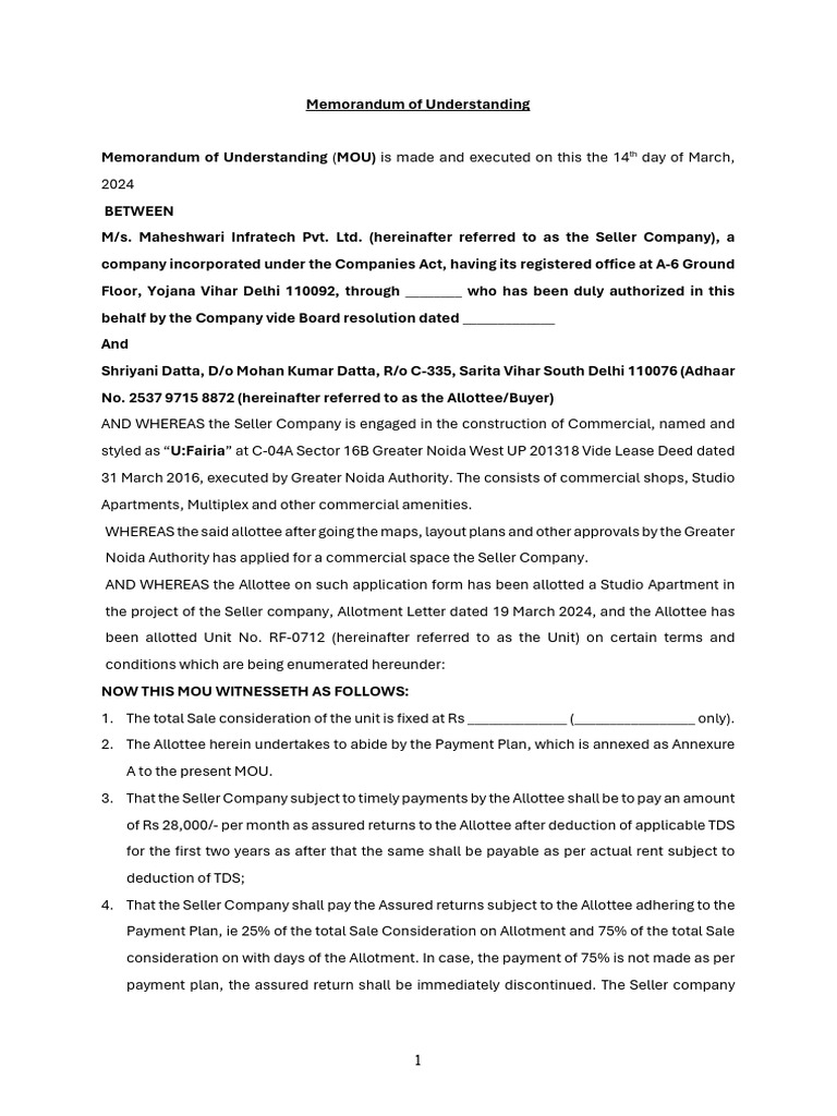 Mou | PDF | Justice | Crime & Violence