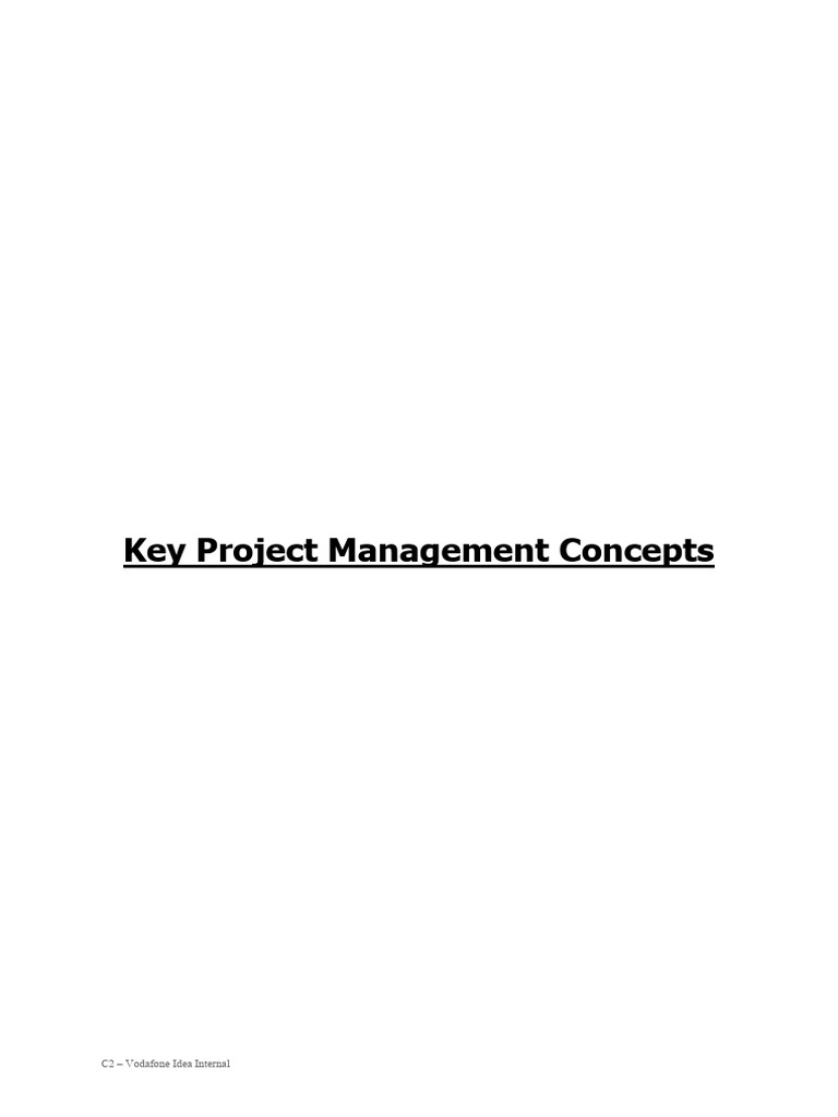 1.Pre-Read - Project Management Basics | PDF | Project Management | Software Development Process