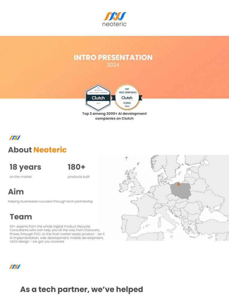 Neoteric INTRO - PPTX | PDF | Artificial Intelligence | Intelligence (AI) & Semantics