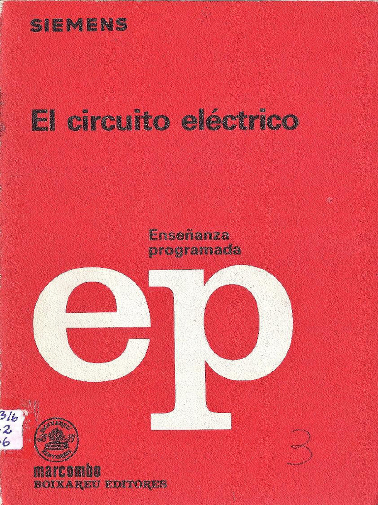 3 - El Circuito Eléctrico - Enseñanza Programada Siemens | PDF
