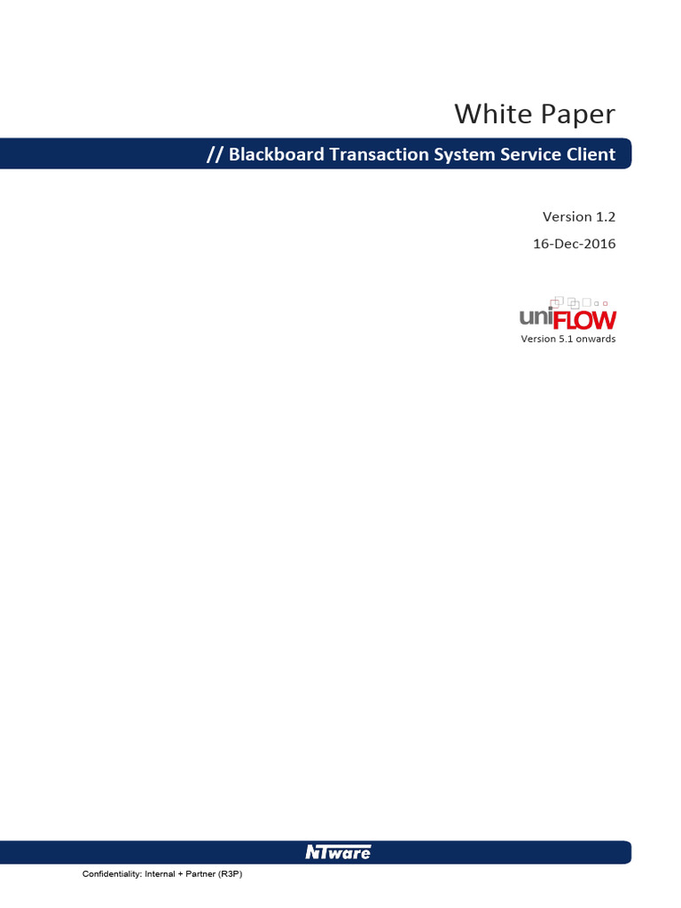 Blackboard Transaction System Service Client - V1.2 | PDF | Windows Registry | Computing