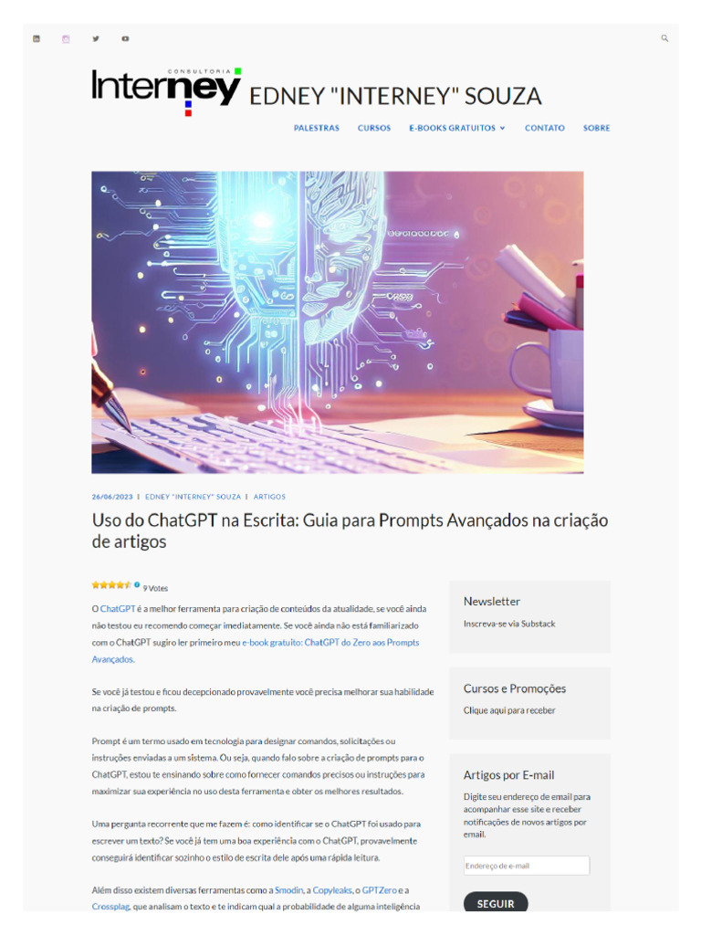 Screencapture Interney Net 2023 06 26 Uso Do Chatgpt Na Escrita Guia para Prompts Avancados Na ...