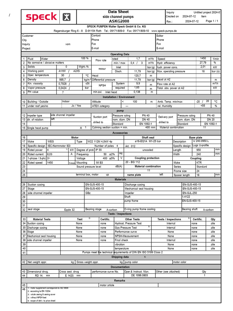 Data Sheet ASKG2008 | PDF | Viscosity | Phases Of Matter