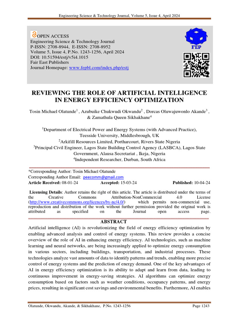 1015-Article Text-2498-2-10-20240410 | PDF | Artificial Intelligence | Intelligence (AI) & Semantics