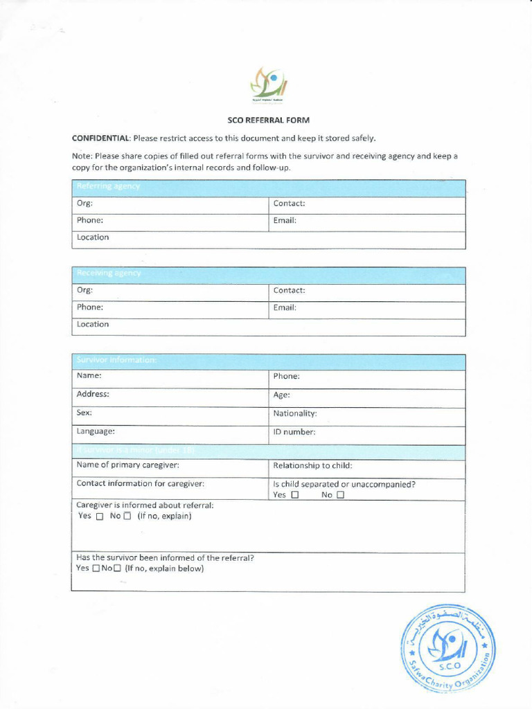 Referral Form | PDF