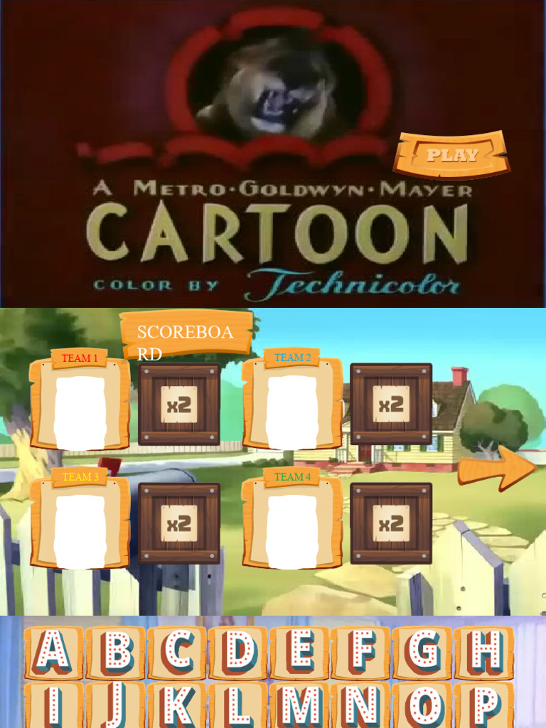 Tom And Jerry Ppt Game Pdf