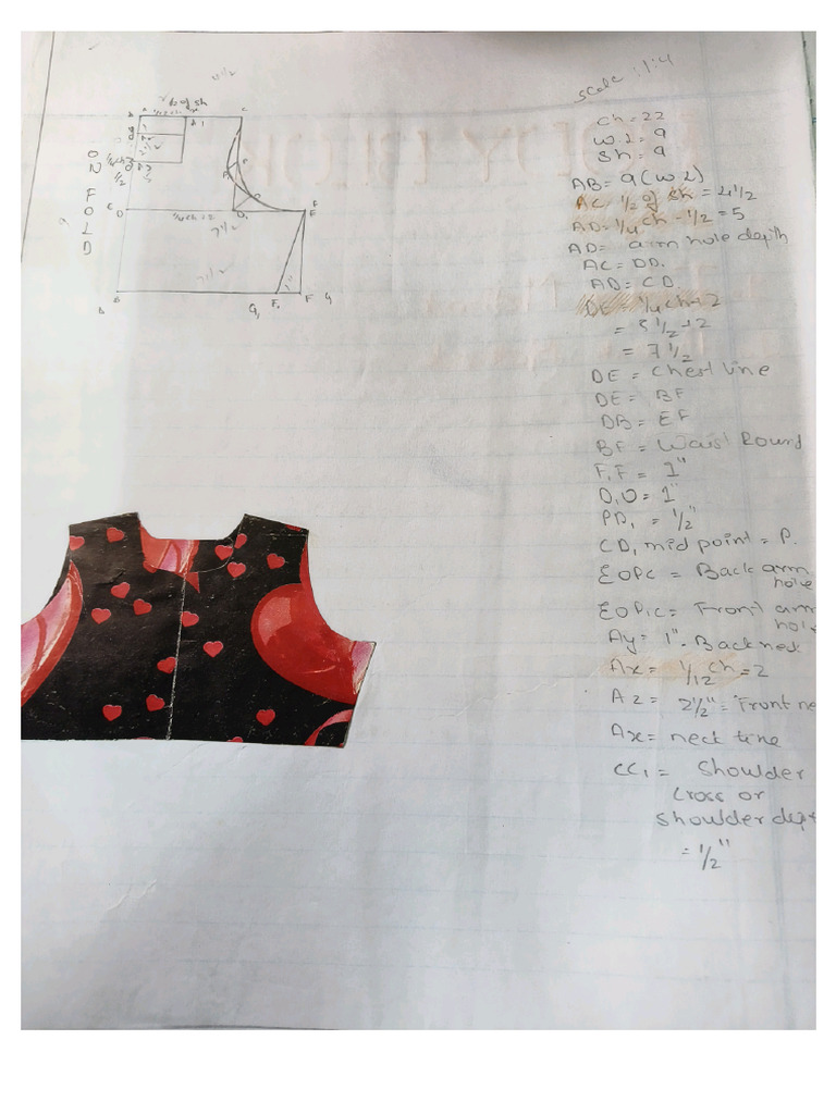 basic pattern drafting 1 | PDF