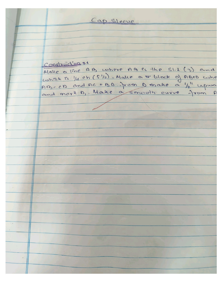 Basic Pattern Drafting 7 | PDF