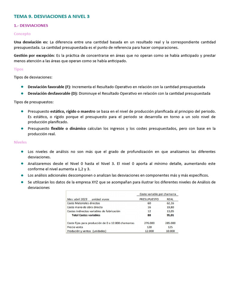 Tema 9 | PDF | Presupuesto | Economias
