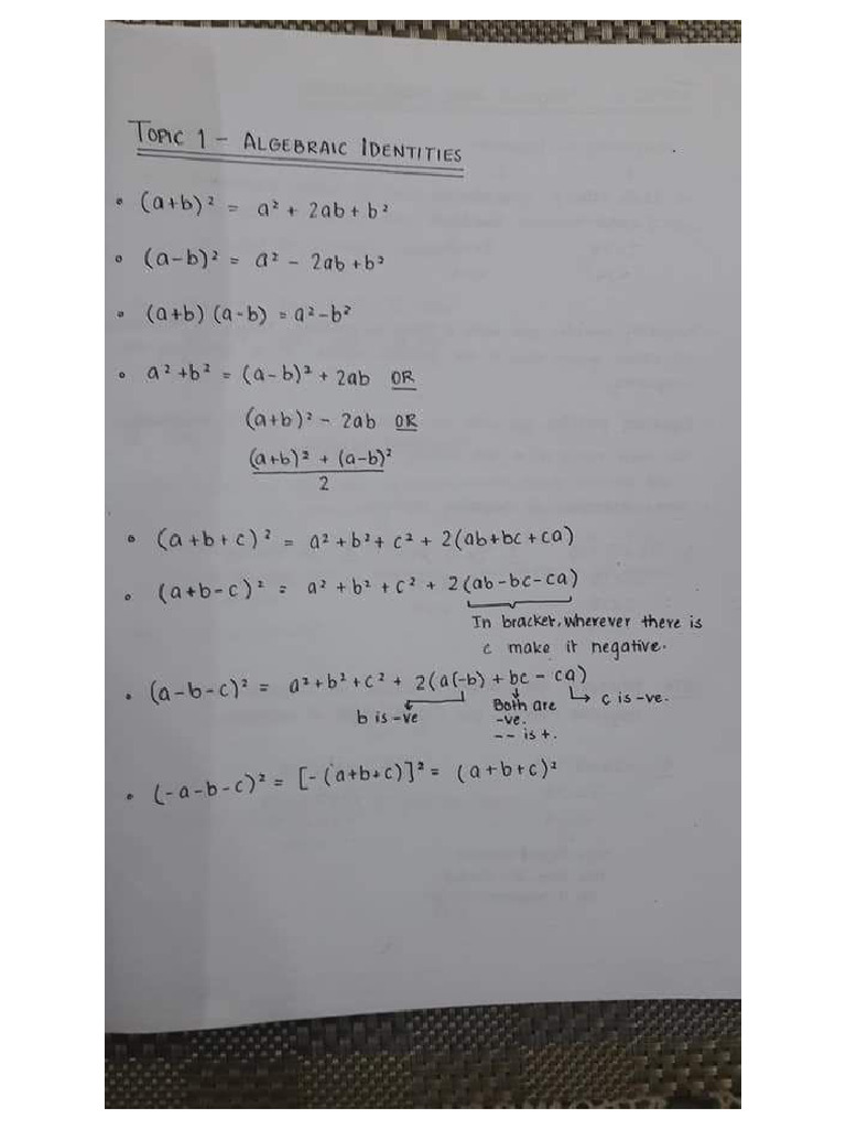 IBA maths formula | PDF