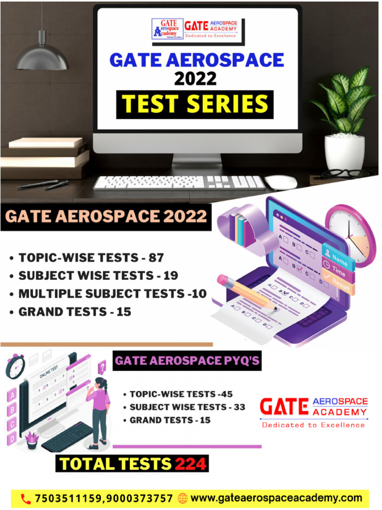 GAA Test Series Package | PDF | Aerodynamics | Fluid Dynamics