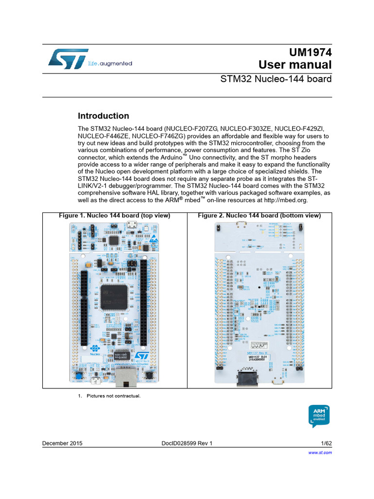 STM32 Nucleo-144 Board | PDF | Usb | Device Driver