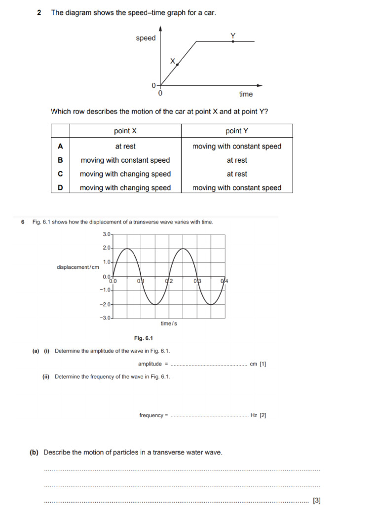Ig Physics Practice 1 | PDF