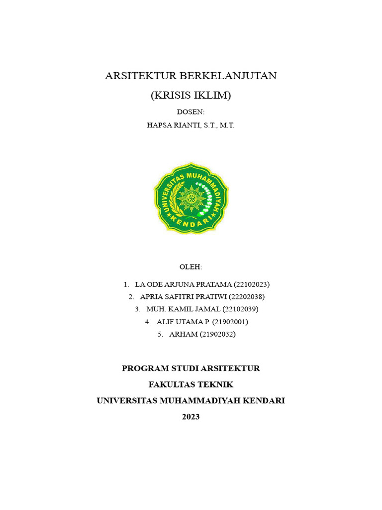 MAKALAH Kelompok - 4 - ARSI. - BERKELANJUTAN | PDF | Ilmu Sosial