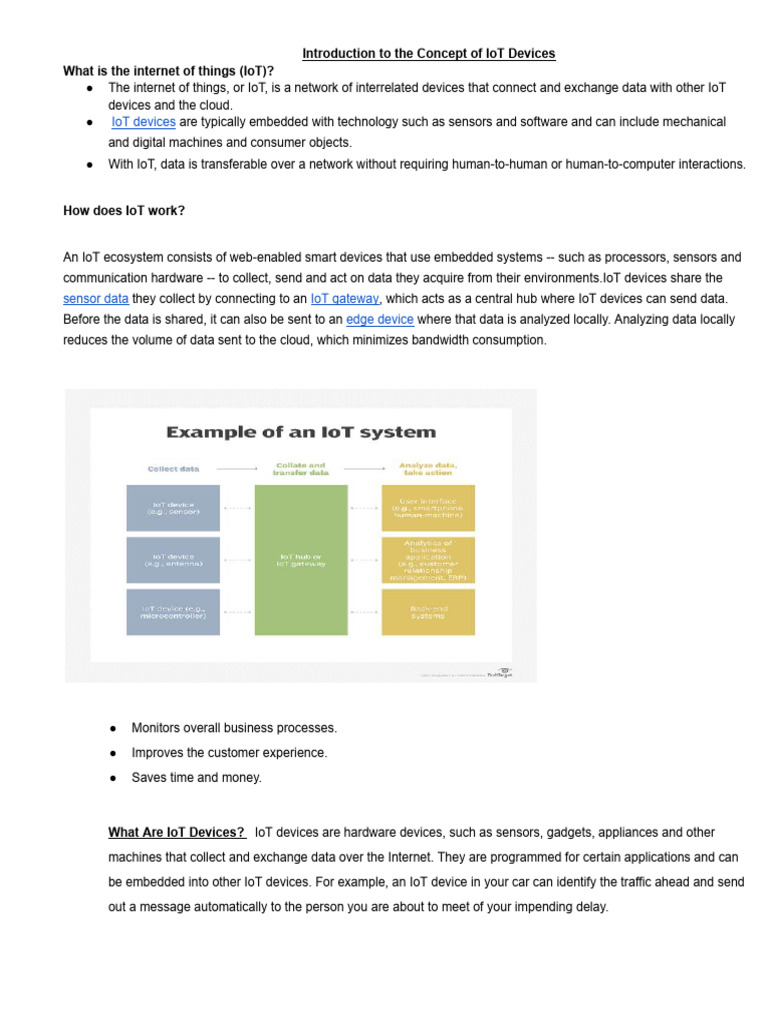 Iot Unit 3 Full Notes | PDF | Internet Of Things | Arduino