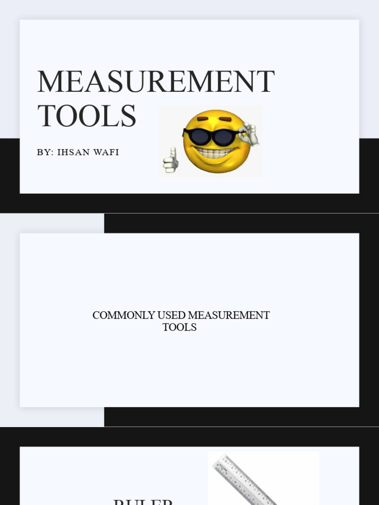 Measurement Tools | PDF