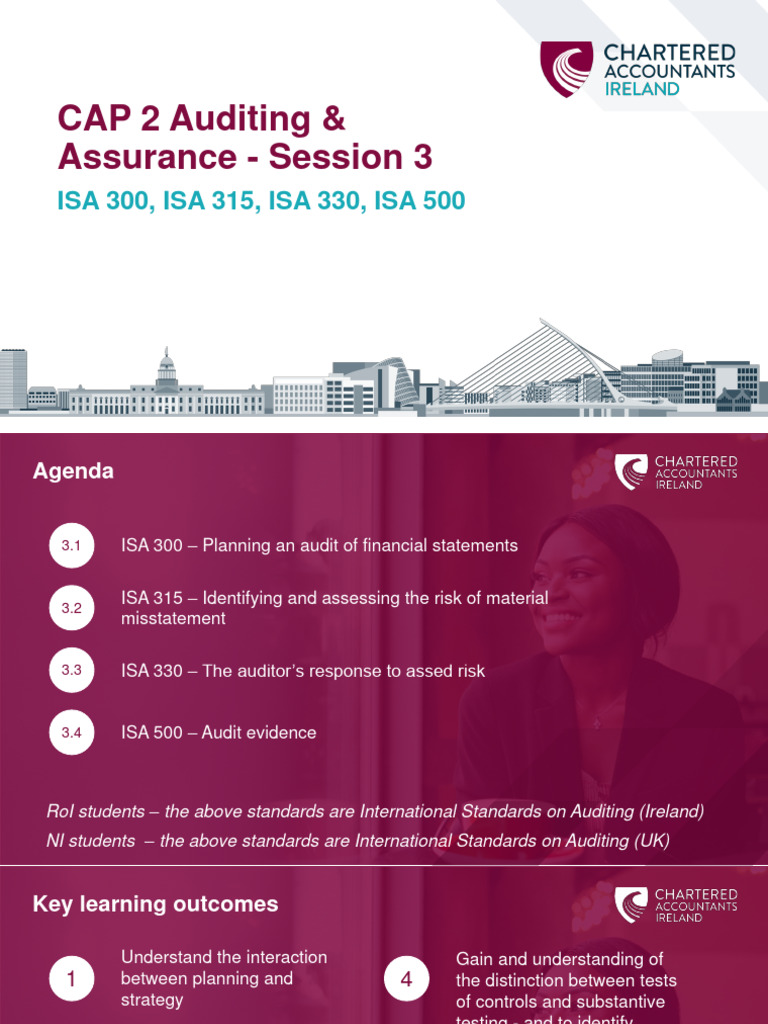 AUDIT CAP2 Session 3 2021 - 2022 | PDF | Audit | Internal Control