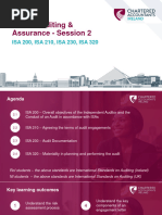 Isa 710 | PDF | Auditor's Report | Audit