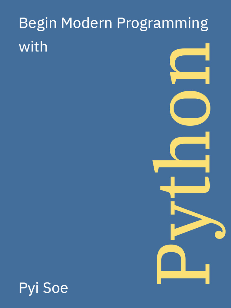 Begin_Modern_Programming_with_Python | PDF