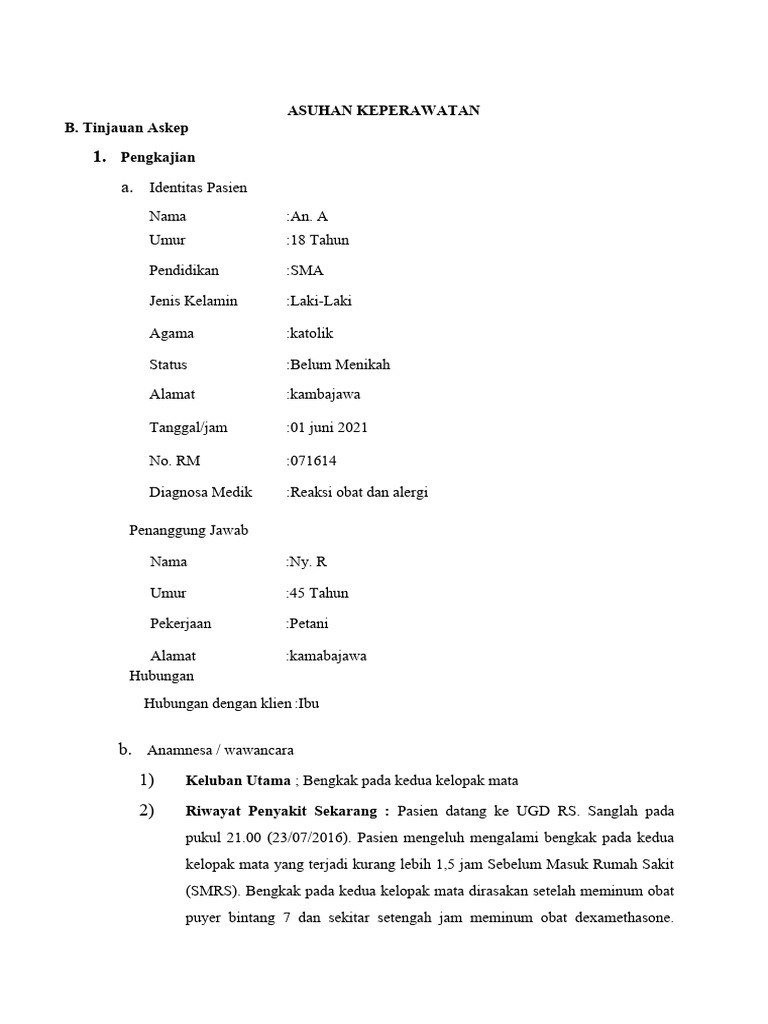 Reaksi Obat Dan Alergi | PDF