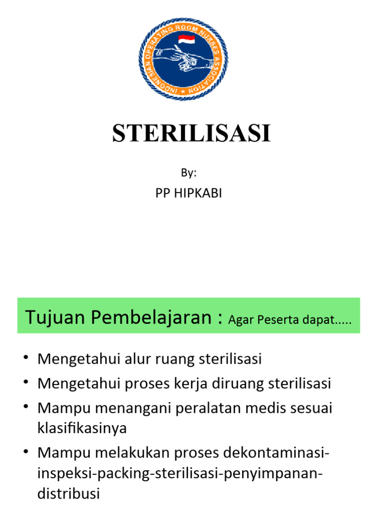 Sterilisasi 2017 | PDF | Sains & Matematika