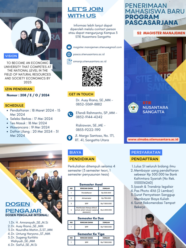 Brosur Program Pascasarjana (S2) | PDF