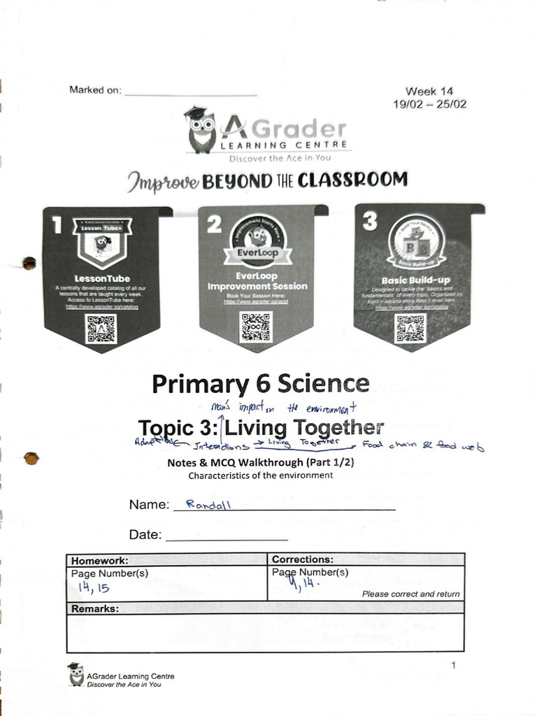 Randall Living Together Part 1 | PDF
