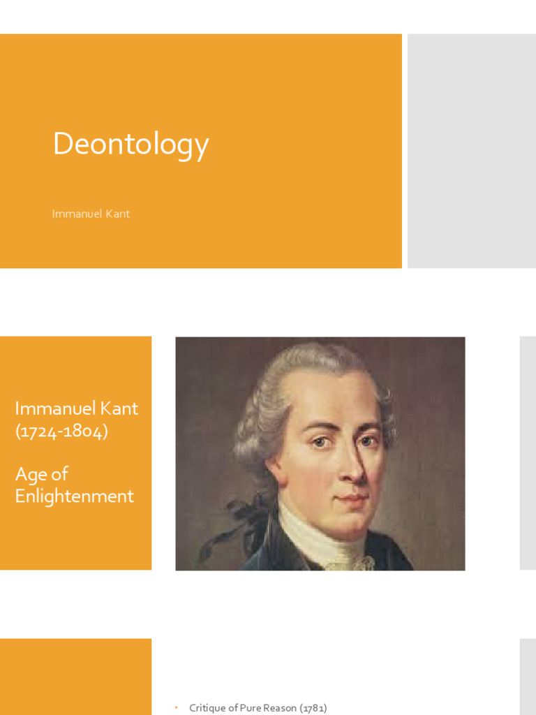 3 Deontology and Will To Power | PDF | Immanuel Kant | Truth