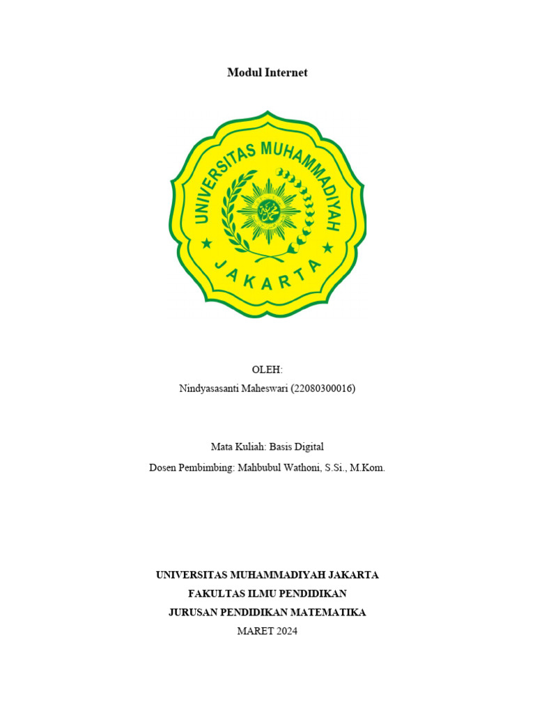 Modul Internet | PDF