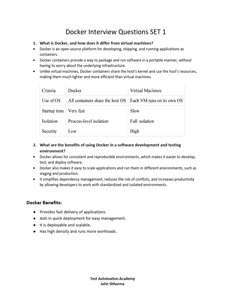 Docker IQ | PDF | Computer Network | Information Technology