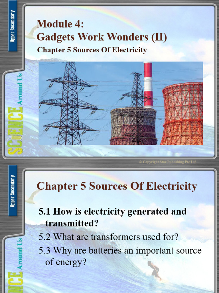Uss Module 4 CHPT 5 | PDF | Transformer | Power Station
