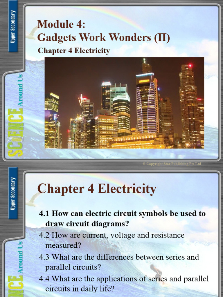 uss module 4 chpt 4 | PDF | Resistor | Series And Parallel Circuits