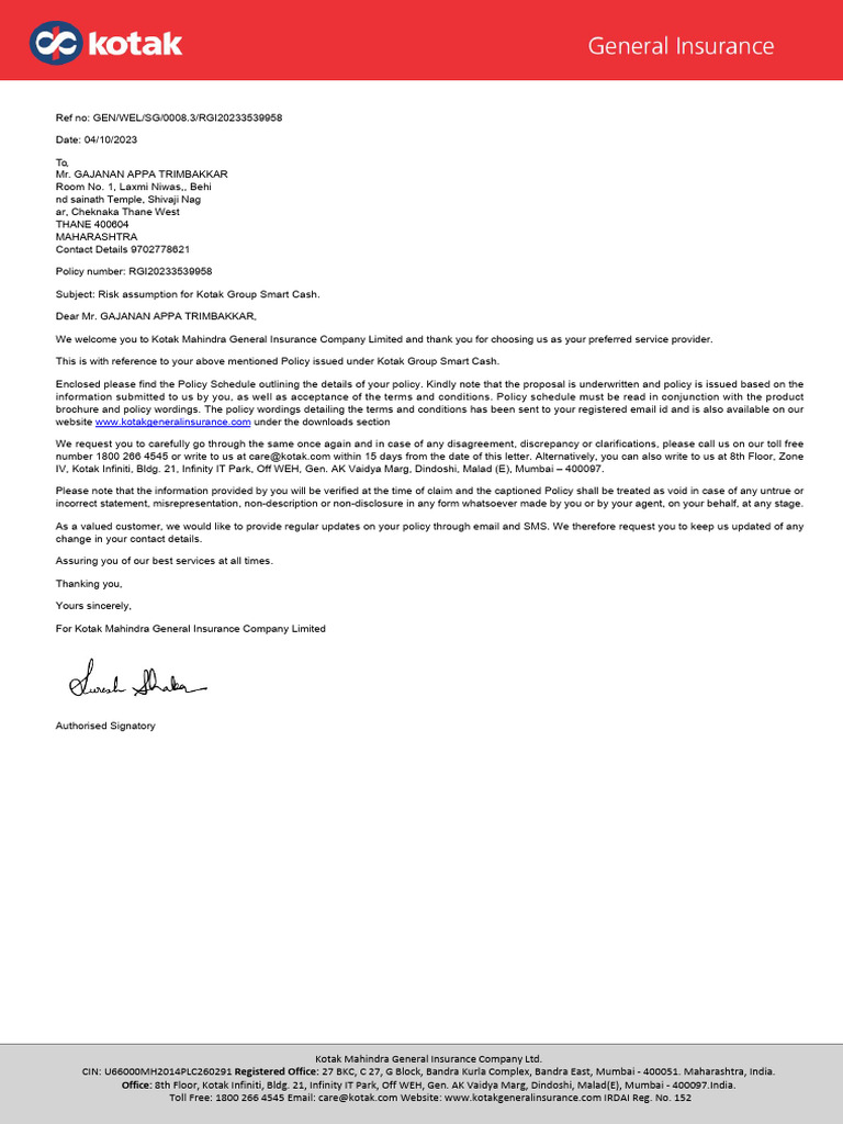 Office: 8th Floor, Kotak Infiniti, Bldg. 21, Infinity IT Park, Off WEH ...