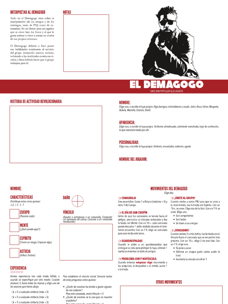 Demagogo - Libretos | PDF