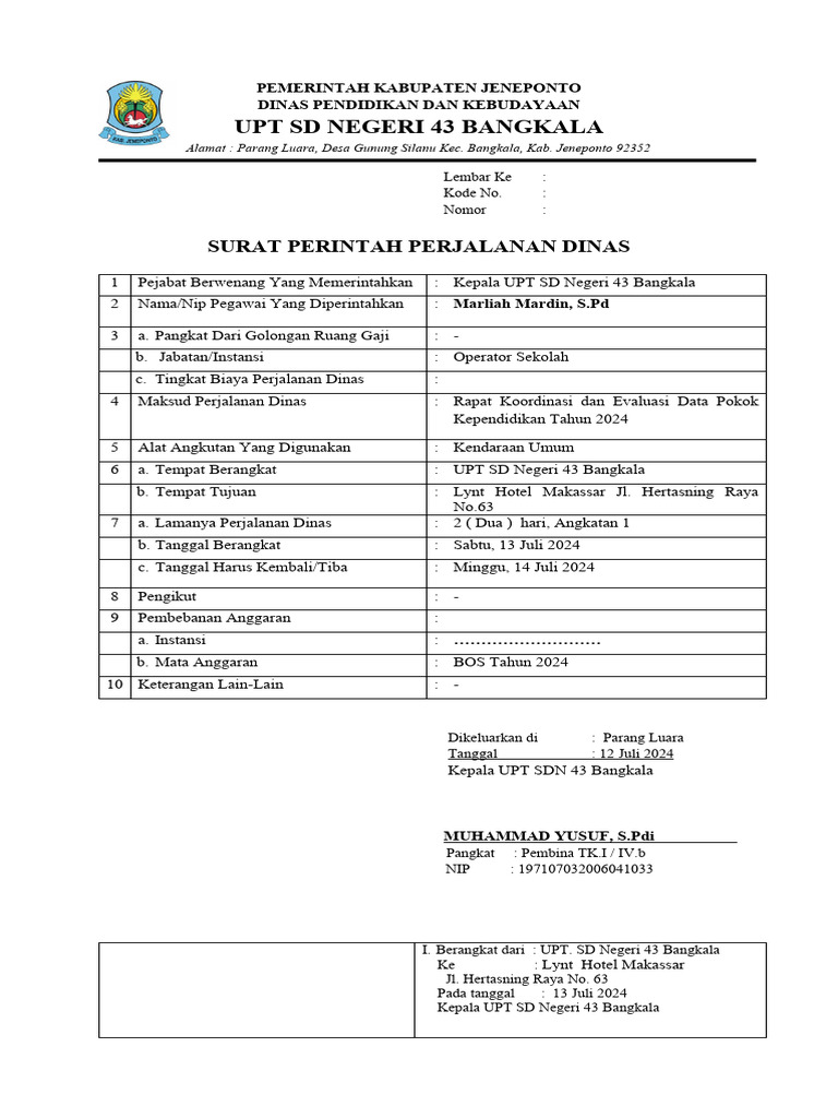 SPPD Ops 2024 | PDF