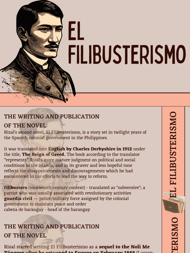 Lesson 8 El Filibusterismo Compressed | PDF | Spanish East Indies