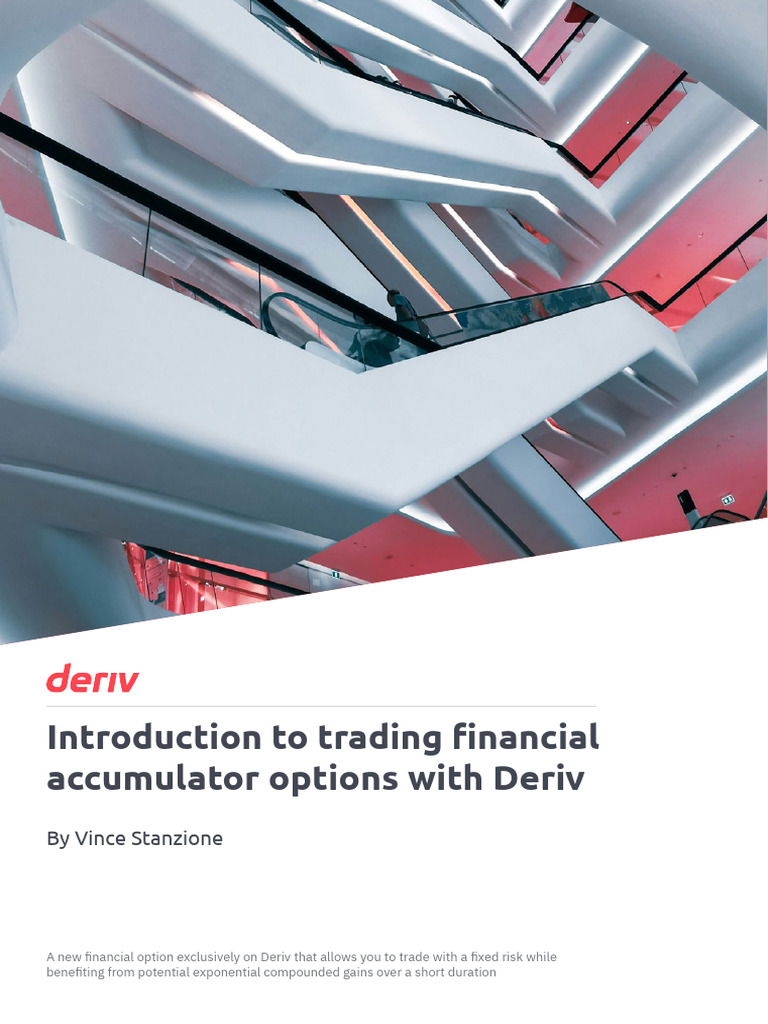 Trading Accumulator Options Guide | PDF | Option (Finance) | Financial ...