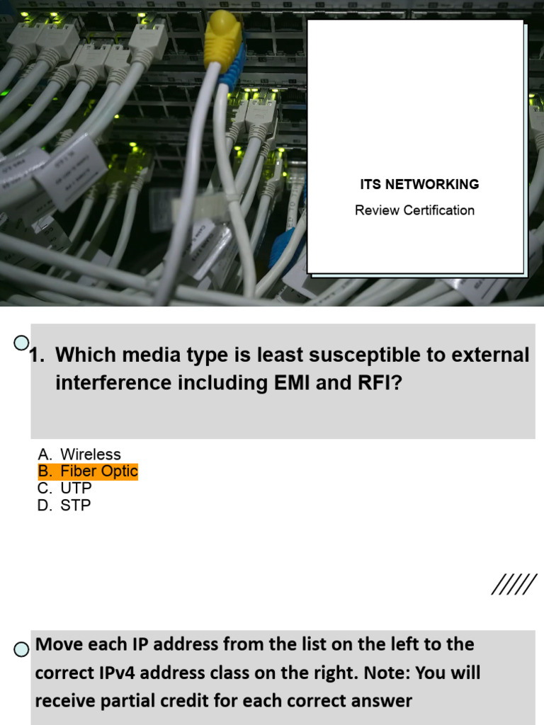 Networking Certification Review Guide | PDF | Computer Network | Ip Address